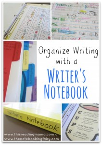 Organizing a Writer's Notebook - The Homeschool Village