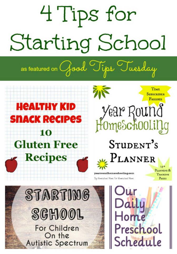 4 Tips for Starting School - The Homeschool Village