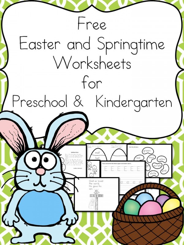 Free Easter Springtime Worksheets For Beginning Readers Free Easter Springtime Worksheets For Beginning Readers