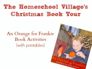 An Orange for Frankie Book Activities with Printables