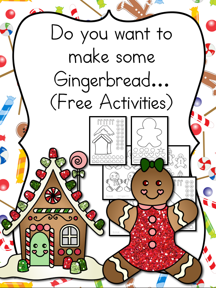 Gingerbread Craft for Kids - The Homeschool Village